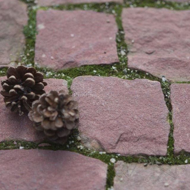 Red Vidin Sandstone Splitface Cobblestone - Piatraonline UK